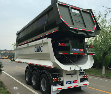 High Strength Dump Truck Trailer Mechanical Suspension Type  BPW Axle For Sand