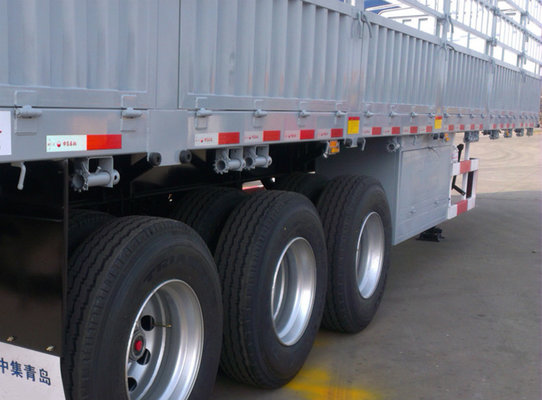 40 Foot Cargo Container Trailer Shipping Container Delivery Trailer With Side Wall