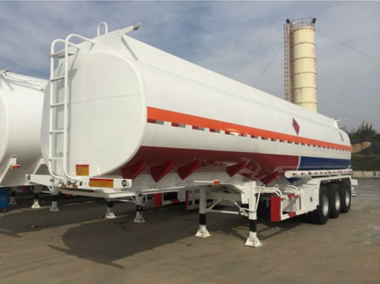 Carbon Steel Fuel Tank Trailer 55000 Liters Petroleum Tanker Trailer