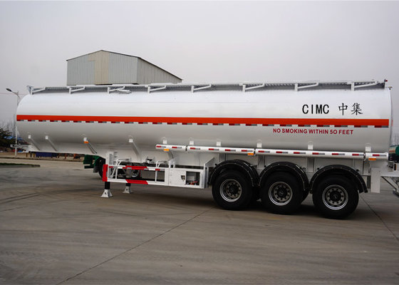 Tri-Axles 45000 Liters CIMC Fuel Oil diesel Tank Semi Trailer for sale