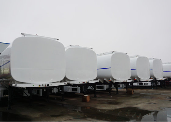 CIMC new tri-axle diesel fuel tank trailers trailer fuel tanker transport gasoline for sale