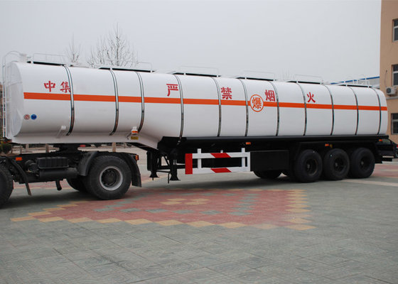 CIMC oil transportation trailer gasoline semi truck trailer tanker with the capacity of 55 CBM