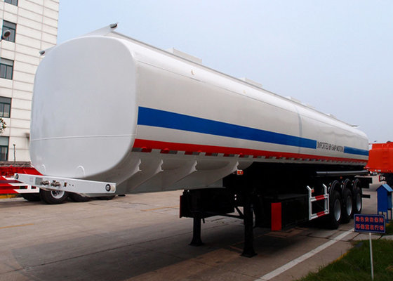 CIMC tank trailer 50000 liters stainless steel alcohol semi tank trailer 42000 liter fuel tanks for sale