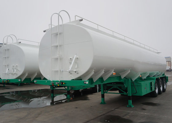 CIMC tank trailer 50000 liters stainless steel alcohol semi tank trailer 42000 liter fuel tanks for sale