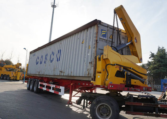 CIMC 40ft side loader trailer container sideloader trailer with tri axles for sale