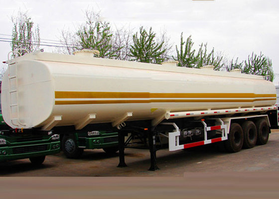 CIMC fuel tank truck trailer 45000 litres fuel tanker trailer in good dimension for sale