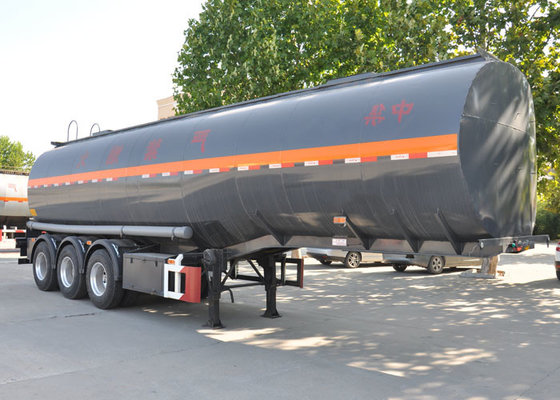 CIMC fuel tank truck trailer 45000 litres fuel tanker trailer in good dimension for sale