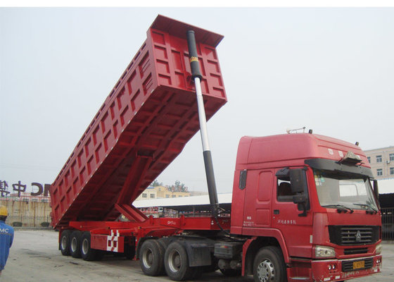CIMC brand new charoit dumper trailer loading capacity of 60 t heavy duty semi trailer dump truck end dump trailer