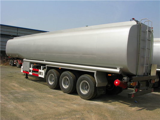 40000-50000L Tri-axle stainless steel  transport tanker semi truck trailer