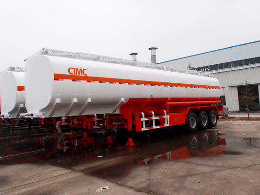 CIMC  carbon steel  air suspension fuel tank trailer for sale
