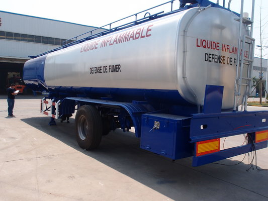 3 axle aluminum CIMC 42CMB oil fuel  tank tanker semi  trailerfoe sale