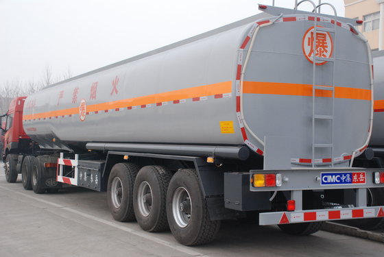 CIMC Three/ Four BPW axles diesel tank truck with air suspension