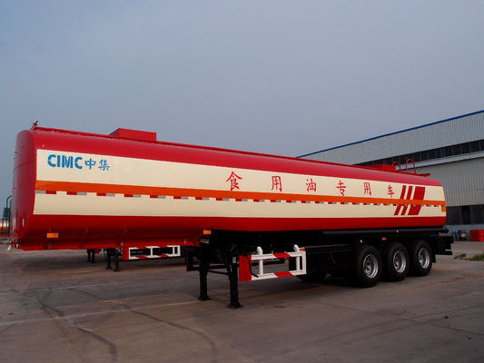CIMC 40000 45000 50000 liters optial  tri axle fuel tank semi trailer