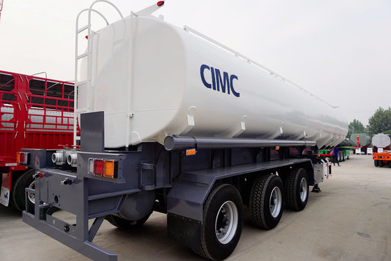 CIMC fuwa axle 45000 liters fuel tanker trailer with competitve  price