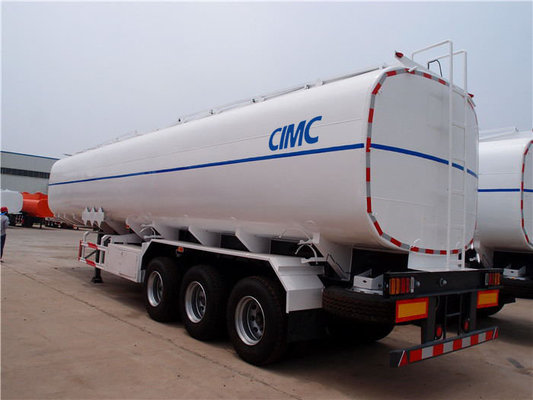 CIMC fuwa axle 45000 liters fuel tanker trailer with competitve  price