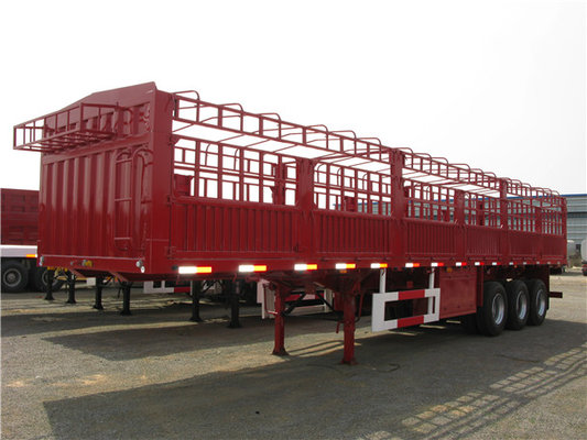 high quality gooseneck fence cargo transport stake semi trailer - CIMC VEHICLE