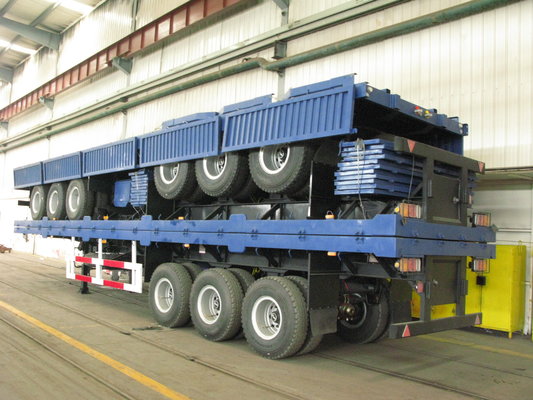 3 axle cargo semi trailer heavy transport trailers - CIMC VEHICLE