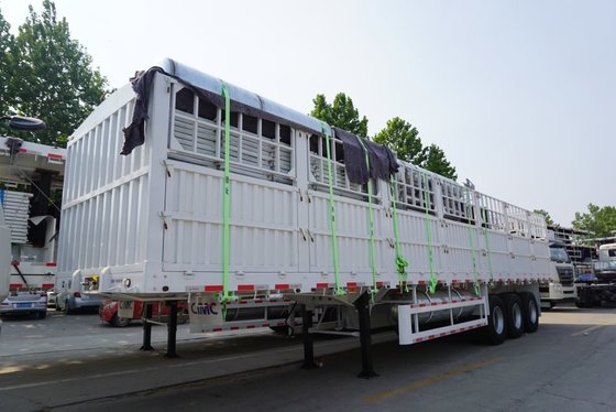 Bulk Cargo Transport Flat Pack Trailers With Front Wall  - CIMC VEHIClE