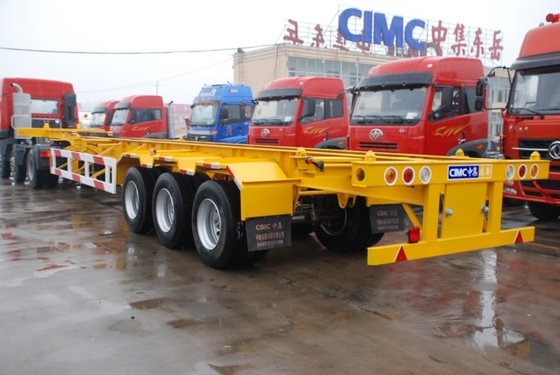 trailer truck 40 tons semi trailer bogie container - CIMC VEHICLE