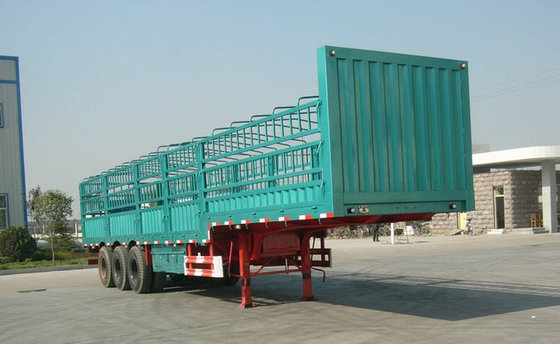3 axle cargo semi trailer fence cargo semi trailer - CIMC VEHICLE