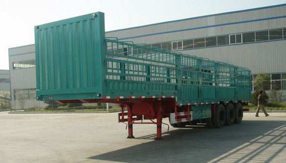 3 axle cargo semi trailer fence cargo semi trailer - CIMC VEHICLE