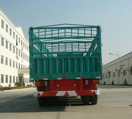 3 axle cargo semi trailer fence cargo semi trailer - CIMC VEHICLE