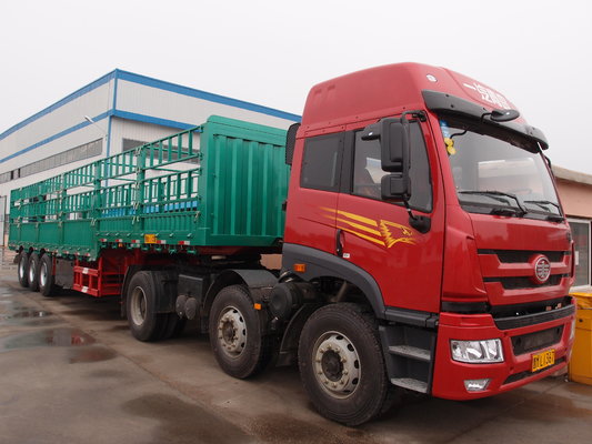 3 axle cargo semi trailer fence cargo semi trailer - CIMC VEHICLE