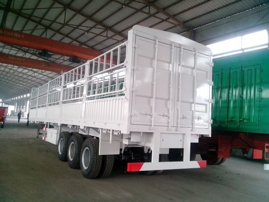 3 axles fence trailer  fence semi trailer for sale - CIMC  VEHICLE