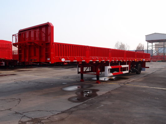 3 axle cargo semi trailer fence semi trailer in truck trailer - CIMC VEHICLE