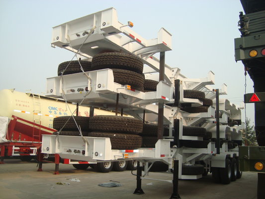 the new terminator trailer pictures skeleton container trailer - CIMC VEHICLE