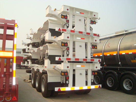 the new terminator trailer pictures skeleton container trailer - CIMC VEHICLE