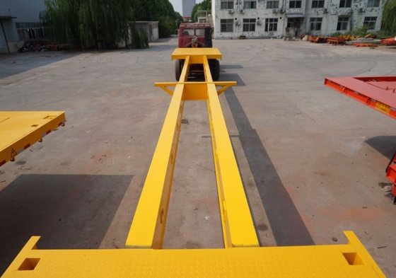 3 axle 40ft extendable flatbed truck  semi trailer - CIMC VEHICLE