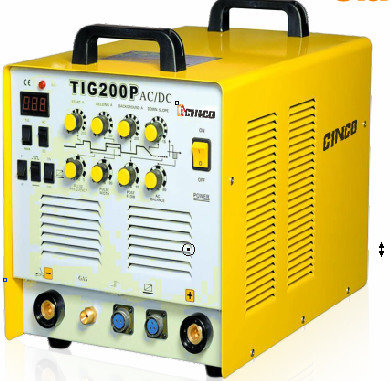AC220V Pluse TIG AC DC Welding Machine Single Phase 10-200A High Frequency