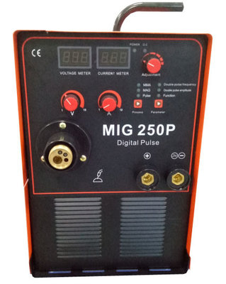 MIG250P Portable Aluminum Welder For All Round Welding 495*232*495mm