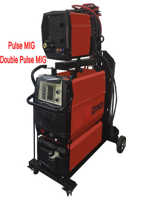 Double / Single Aluminum Welding Machine MIG500P 50 60Hz Frequency