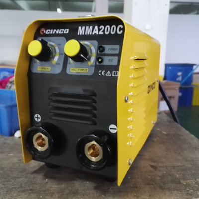 High Performance Electric MMA Welding Machine Small Volume Light Steel Materials