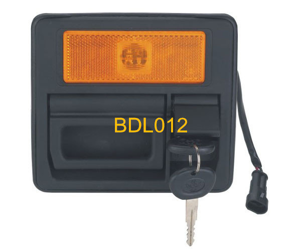 Bus luggage compartment door lock,with lamp,Yutong Kinglong Higer Golden Dragon Ankai Zhongtong Bus Parts(BDL012)