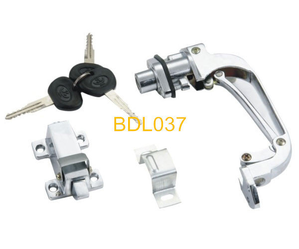 folding bus door lock,jack knife bus door lock,bifold bus door lock,minibus door lock,midibus door lock