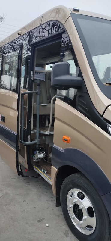Electric door opening mechanism for shuttle bus, light and medium coach, utility vehicle, limo-bus and midi-bus(EOM200)