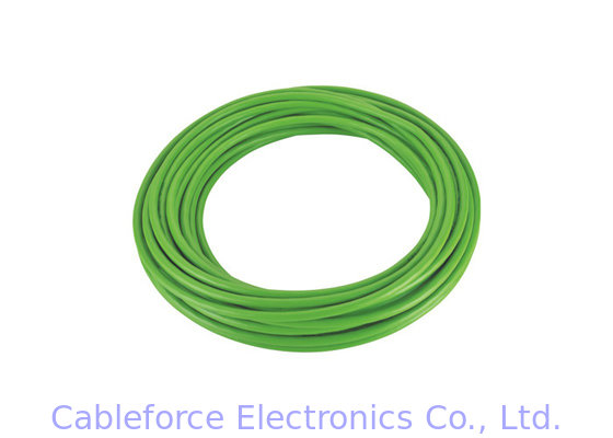 Field Wireable Plug Ethernet Cable Connectors 4 Poles Installable Front Mounting