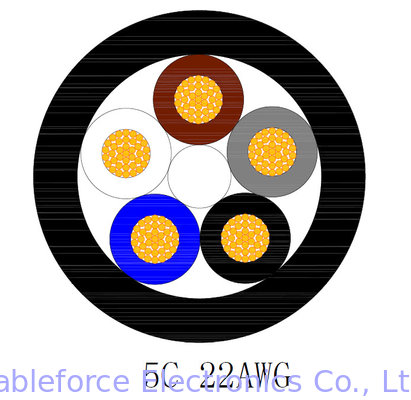 Process Control Circular Cable Connectors M12 5 Poles A Coding Female