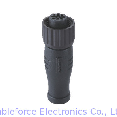 resistenza del terminatore del connettore maschio di Pin di 120Ω M12 5 con la vite di CNC/vite di plastica