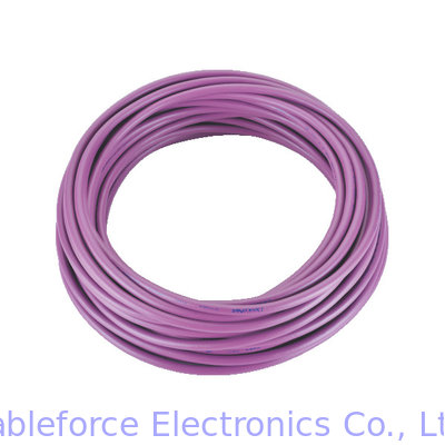 Pin femminile sottile M12 5 A dei connettori di cavo di DeviceNet del cavo - codificare la contabilità elettromagnetica ha protetto modellato