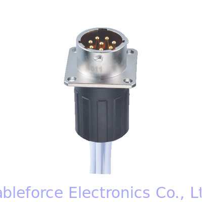 Amphenol Military Connectors UV Resistant , N Coding 8 Pin Amphenol Connector