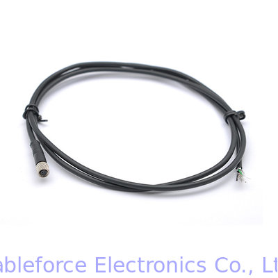 Una femmina impermeabile di 3 connettori elettrici di Pin ha modellato con i pp/cavo del silicone