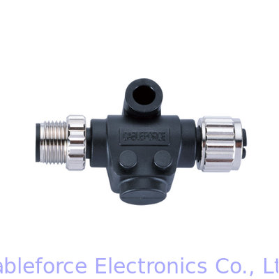 Maschio M12 alla femmina nella linea terminatore un 5Pin di codifica una resistenza di 120 ohm