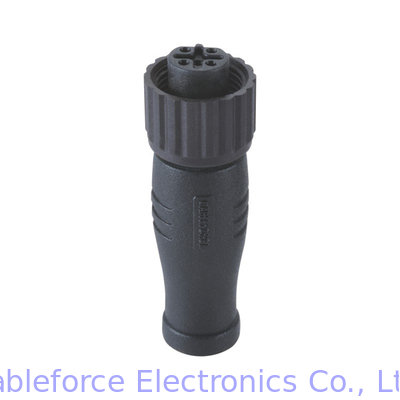 Male To Female M12 5 Pin Connector , 120 Ohm Resistance Nmea 2000 T Connector