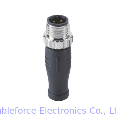 Male To Female M12 5 Pin Connector , 120 Ohm Resistance Nmea 2000 T Connector