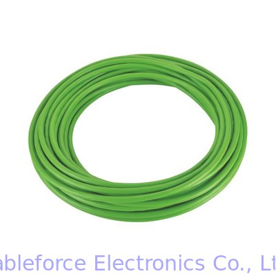 8 Poles Ethernet Cable Connectors Gold Plated UV Resistant With PVC Cable