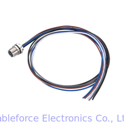 Un connettore impermeabile per controllo dei processi, di 4 Pin connettore elettrico femminile M8